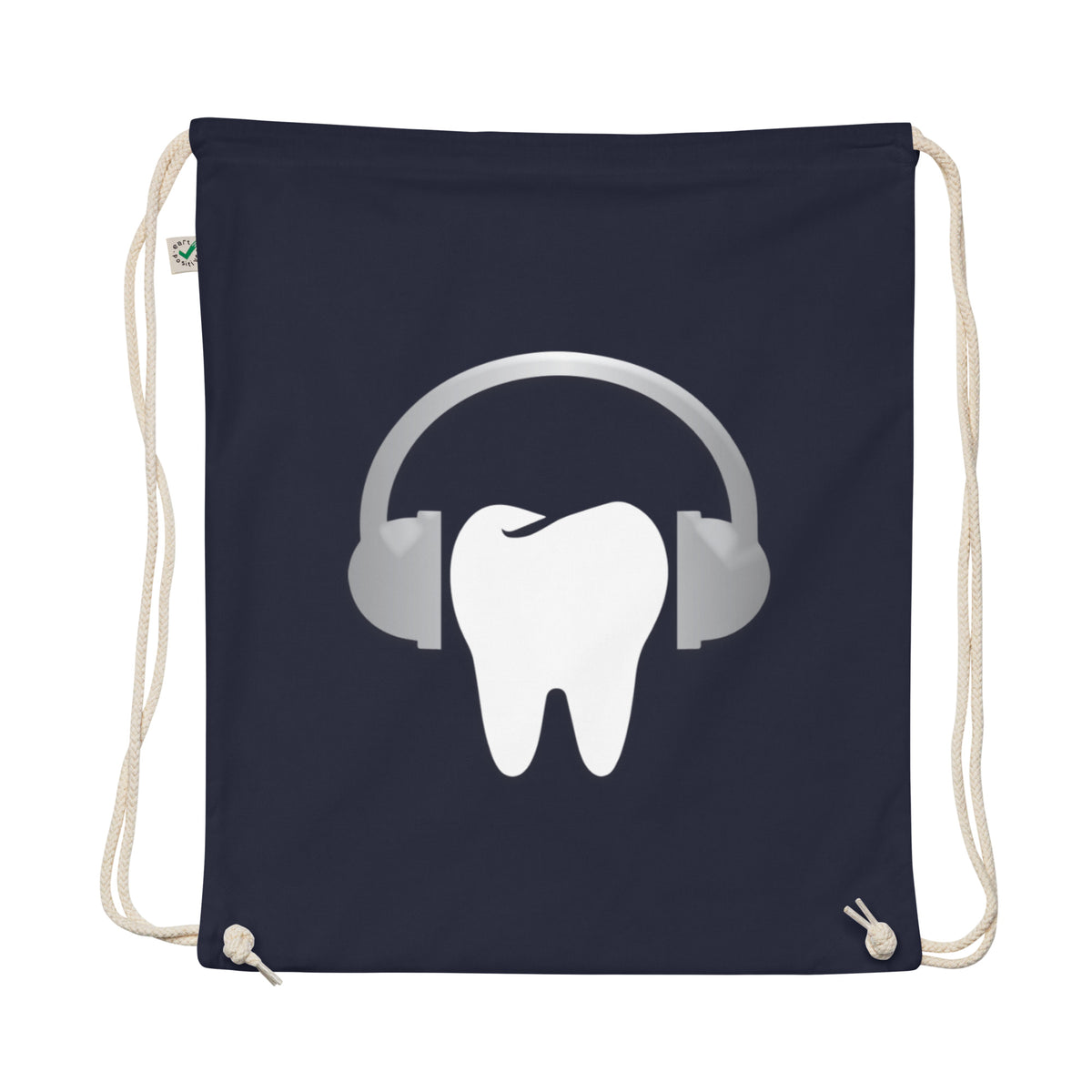 Organic cotton drawstring bag – Gino Rockin Romo